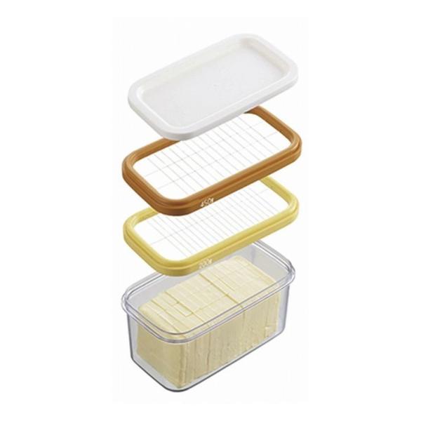 【発売日：2018年10月17日】【商品詳細】『内容』大きなバターもギュッとひと押しで使いやすいうす切りに。450gバターは約10gのうす切りに。200gバターは約5gのうす切りに。定量に切れるからとっても便利。薄切りだから使いやすく、バタ...