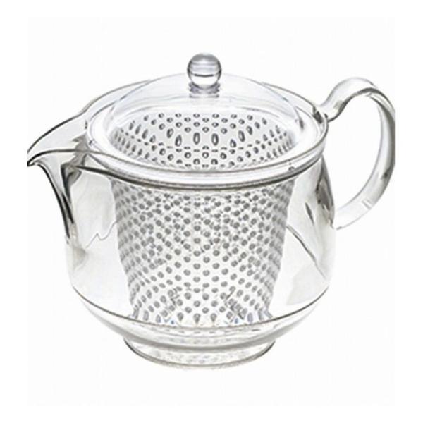 【発売日：2018年10月17日】【商品詳細】『内容』プラスチック製で割れにくいティーポットに、三人分のLLサイズ登場。茶葉が広がりやすい形状です。『仕様』食洗機対応『材質』PET『商品サイズ』119×168×135mm(満水容量730ml...