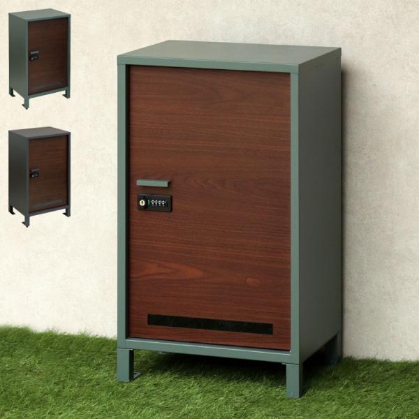 【発売日：2024年09月25日】■商品サイズ幅43.3×奥行33.0×高さ73.7cm■素材金属(鉄)■重量10.6kg■生産国中国■備考ガルバナイズド処理粉体塗装組立品(本体完成品・脚のみ取付)【特長】宅配ボックス、ポスト、郵便ポスト、...