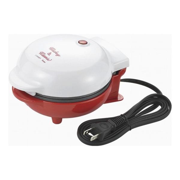 【発売日：2024年12月25日】ミッキー＆ミニー パンケーキメーカー MM-213【商品説明】かわいらしいコンパクトサイズのパンケーキメーカー。焼き上がりにミッキーとミニーのかわいい顔の焼き印が付きます。 かわいらしいコンパクトサイズのパ...