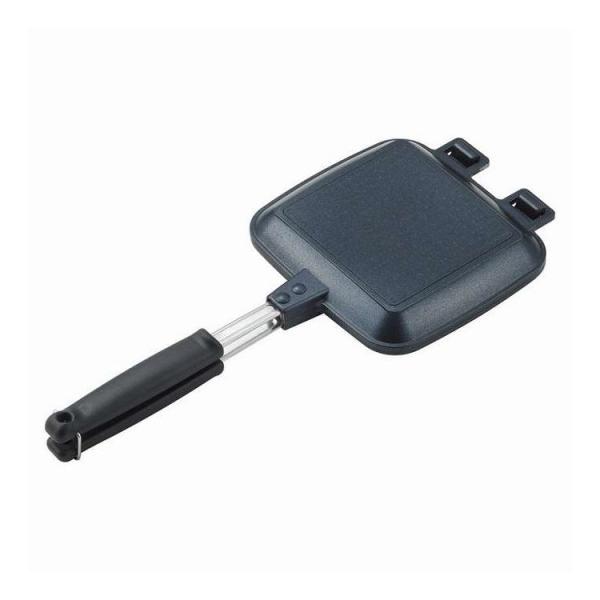 【発売日：2026年01月29日】ご飯をサンドしておこげを楽しんだり、はたまた中華まんをサンドしても美味しく新感覚で頂けます。本体を分解するとミニフライパンとしても使えて機能的!市販の食パンがまるまる収まる、内寸（約）140×130mmのビ...