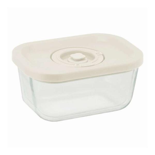 【発売日：2026年01月29日】別売の専用製品で吸引+密封して鮮度長持ち!つくりおきの料理をそのまま食卓へ器としても使えるキャニスター保存開始日や期限日を設定できる日付目盛り付き!電子レンジ対応※加熱時は必ずふたをはずしてからご使用くださ...