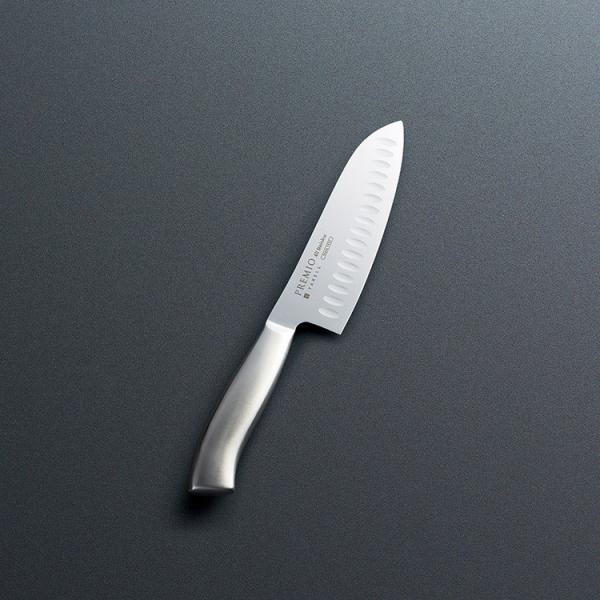 【発売日：2025年11月04日】オールステンレスなので洗い易くて衛生的。軽くて使いやすい機能的な包丁。刃先のディンプル加工は食材の切り離れをよくします。包丁の刃付けは日本です。刃:ステンレス刃物鋼、柄:18-8ステンレス刃渡16.5cm