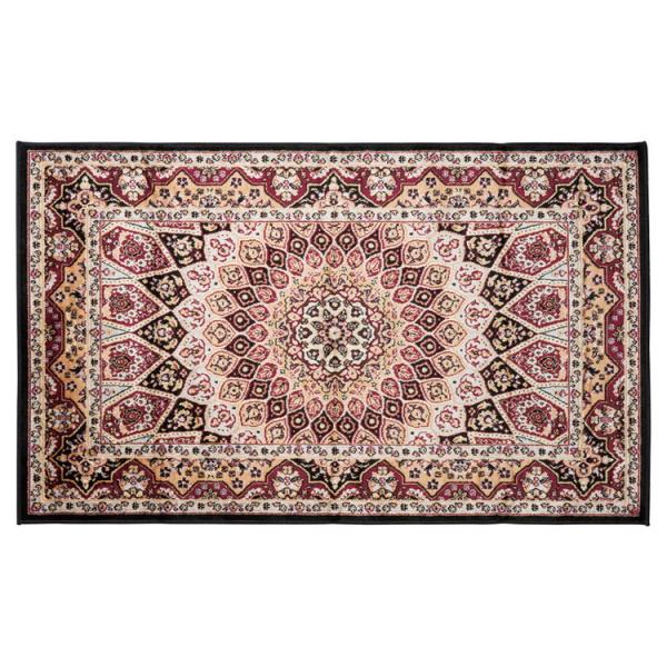 【発売日：2025年11月04日】ペルシャ絨毯の産地に古くから伝わるデザインをモチーフにした多色織で美しいマット。手触りはまるでシルクを思わせるほど滑らかです。また肌触りも良く清涼感があり使い勝手は抜群です。玄関・キッチン・ベッドサイド等用...