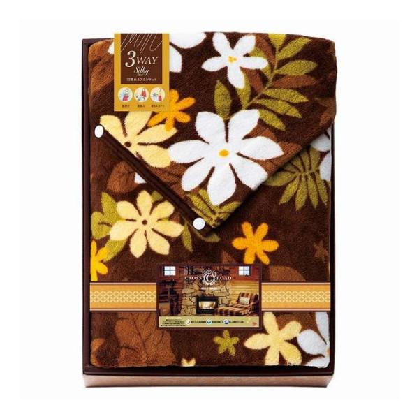 【発売日：2026年01月29日】多目的に使える3WAYタイプ（ひざ掛け・肩掛け・巻スカート・レジャー用）・3ホック付き【セット内容】-サイズ：140×80cm重量/容量：-箱サイズ：34.5×27×9cm材質：ポリエステル100%