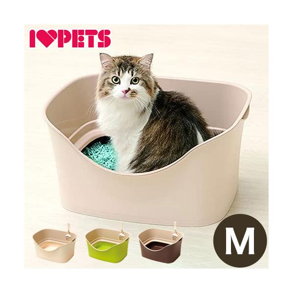 【発売日：2024年05月31日】【商品説明】二重構造だから猫砂をダブルブロック！オシッコやウンチをする時に足をトイレの壁に 乗せる猫ちゃんが多いようです。この猫トイレには内壁の中央付近に足置き場が あるので、キレイ好きの猫ちゃんが足を乗っ...