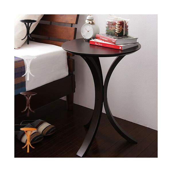 【発売日：2014年03月05日】【商品名】天然木突き板サイドテーブル[カウチュ]Caoutchouc【サイズ】幅40X奥行40X高さ54cm【脚部サイズ】幅40X高さ52X厚み2cm【材質】天板：突き板　構造部材：積層合板　脚部：ラッカー...