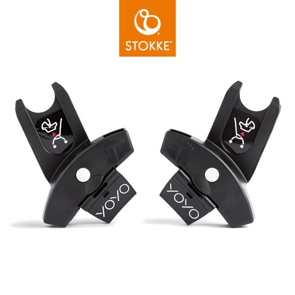 【発売日：2022年12月13日】【商品名】STOKKE YOYO カーシートアダプターM【サイズ】17.3×13.5×14 cm【重量】230g【製造国】中国【特長】チャイルドシートをYOYOベビーカーに装着できるアダプターです。対応する...