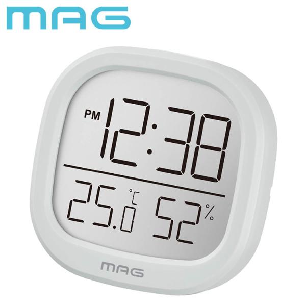 【発売日：2026年03月23日】【機能】一般クォーツ(手動)置掛兼用時刻表示温度/湿度表示12/24時間表示切替電池交換お知らせ表示マグネット電波/非電波：非電波電源：CR2032コイン形電池×1材質(枠)：ABS樹脂原産国：中国