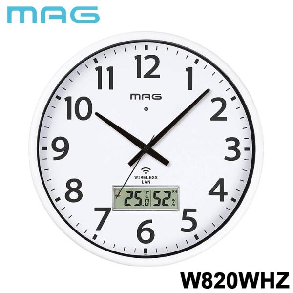 【発売日：2025年10月23日】【商品説明】●機能・無線LAN・連続秒針・温度/湿度表示・夜間秒針停止(0時00分〜午前6時00分の間、秒針のみ12時位置で停止)・タイムゾーン（時差）設定・接続確認ランプ・定期受信時刻設定機能(1回/日)...