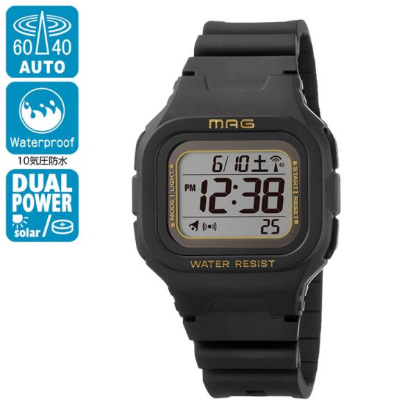 【発売日：2024年02月29日】【商品説明】●普段使いに便利なデジタル電波ソーラーウォッチ。ケースが小さ目なのでお子様から女性にもおすすめです。●時刻を自動修正する電波時計●ソーラーパワーとリチウム電池でのデュアルパワー駆動 （蓄電機能は...