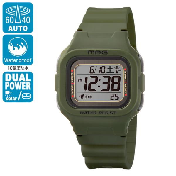 【発売日：2024年02月29日】【商品説明】●普段使いに便利なデジタル電波ソーラーウォッチ。ケースが小さ目なのでお子様から女性にもおすすめです。●時刻を自動修正する電波時計●ソーラーパワーとリチウム電池でのデュアルパワー駆動 （蓄電機能は...