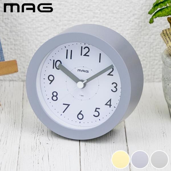 【発売日：2023年11月27日】商品詳細手のひらサイズの目覚まし時計秒針は滑らかに動きます。目覚まし時計として利用可能な電子音アラーム・スヌーズ付き。コンパクトなので設置場所を選びません。機能スムーズに動く連続秒針、電子音アラーム、ライト...