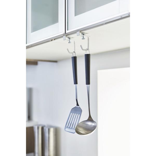 【発売日：2021年06月17日】■サイズ(幅×奥行×高さ)約1.5×5×8.5cm■重量(kg)約50g■素材・材質本体：スチール(粉体塗装)■原産国中国■特徴吊り戸棚に簡単取り付けのキッチンツールハンガー。ピンポイントで欲しいところに！...