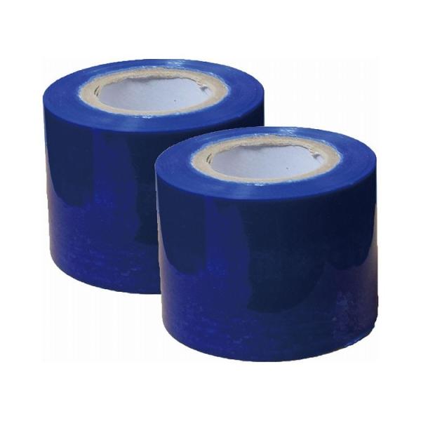 【発売日：2021年09月01日】【サイズ】直径7×フイルム幅5cm(1巻)100m巻き【重量(kg)】0.158(1巻)【材質】ポリエチレン【生産国】中国【備考】100ｍ巻×2巻入【商品説明】「くるくるラップフィルム」の交換用フィルムです...