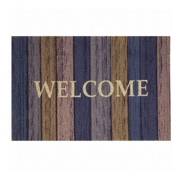【発売日：2020年11月09日】ベストコ 玄関マット 60×90cm アーバンウッドウェルカム 泥落とし 水洗いOK エントランスマット ND-9947JANコード：4975970248225デザイン性が高くエントランスをおしゃれに演出す...