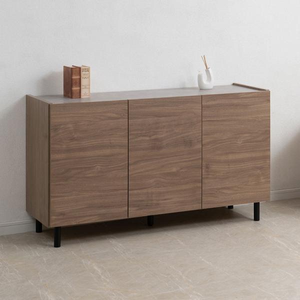 【発売日：2025年09月05日】ブルックリン・西海岸ヴィンテージ・北欧・モダン4つのテイストから選べるキャビネットシリーズ。扉内は、収納物に合わせて高さを変えることができる可動式棚板が幅80cmには2枚、幅118cmには大小各2枚付いてい...