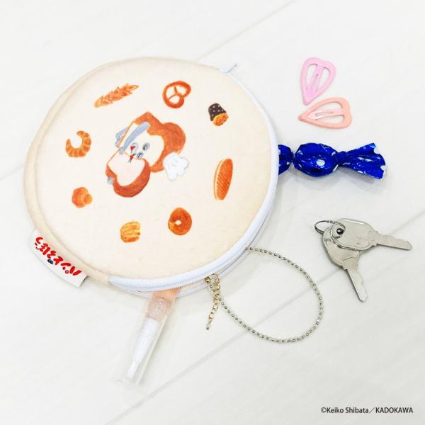 【発売日：2024年12月02日】■商品サイズ幅12×奥行18×高さ8cm■重量100g■生産国中国■特徴パンどろぼうの寝具・インテリアグッズシリーズ手のひらにぴったりおさまる約12x10cmファスナータイプで、化粧ポーチや小物入れにぴった...