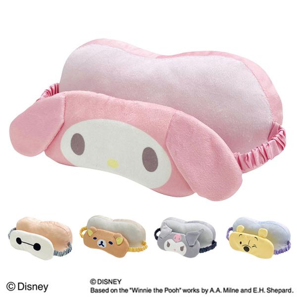 【発売日：2025年03月18日】■商品サイズ・素材幅約26×奥行約11×高さ約6cm約80g ポリエステル・ウレタンフォーム完成品■生産国中国●目元部分はやわらかいサテン生地で優しい使い心地●サイドのゴムで本体と目元・頭をほどよくフィット...