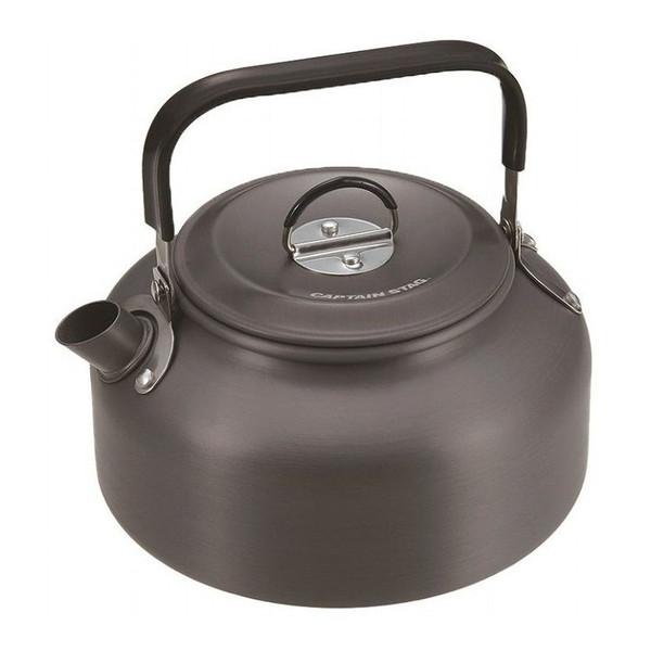 【発売日：2024年03月11日】ブランド：キャプテンスタッグ品質表示本体・フタ：アルミニウム合金(硬質アルマイト加工)(底の厚さ0.8mm)その他の材質：つまみ・取っ手・金具＝ステンレス鋼、カバー＝シリコーン商品仕様満水容量/900?適正...