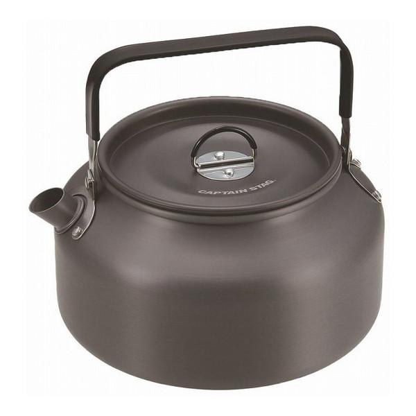 【発売日：2024年03月11日】ブランド：キャプテンスタッグ品質表示本体・フタ：アルミニウム合金(硬質アルマイト加工)(底の厚さ0.8mm)その他の材質：つまみ・取っ手・金具＝ステンレス鋼、カバー＝シリコーン商品仕様満水容量/1,500?...