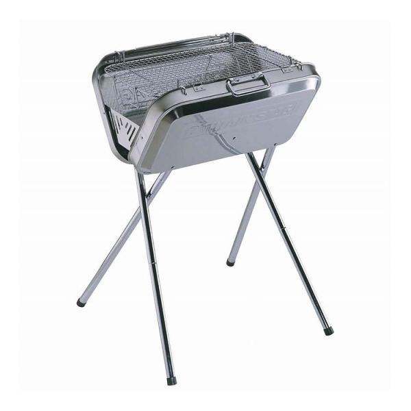 【発売日：2023年09月27日】【商品特徴】高さが２段階調節ができるバーベキューコンロ。持ち手の付いたトランク型に収納可能です。