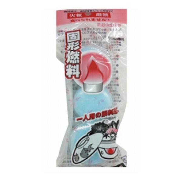 【発売日：2022年06月20日】1人用の鍋料理にピッタリの固形燃料、3個入り。使用時サイズ:幅49×奥行49×高さ28mm材質：本体/メタノール火気の取り扱いには十分注意して使用してください。