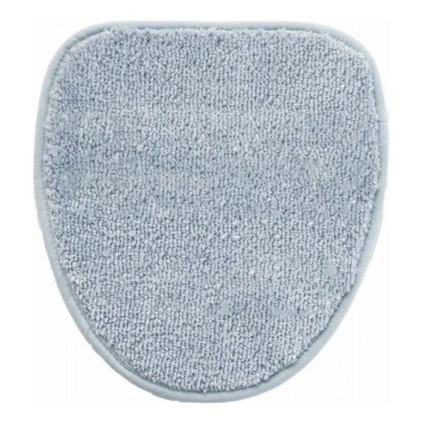【発売日：2025年03月19日】無地で使い勝手の良いシンプルな吸着タイプのトイレ蓋カバー。洗濯ネットに入れて洗濯機で丸洗い可能。装着時はピタッと貼るだけ。普通型・洗浄暖房型で、フタの長さが40cm以上あれば装着可能。ふわふわのカットパイル...