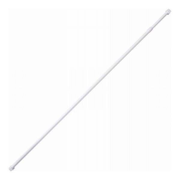 【発売日：2023年06月27日】室内干しに最適な白い物干し竿。長さ1.4〜2.7mまで伸縮可能。使いやすい長さで固定できます。家具の上に橋渡しで設置したり、天井吊りの物干し竿として使用できます。サイズ（約）長さ1.4〜2.7mパイプ太さ外...
