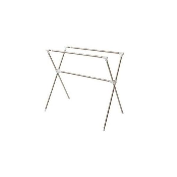 【発売日：2026年05月20日】使用時;幅約134〜230×奥行約76×高さ約115cm収納時;幅約134×奥行約8×高さ約131cm材質;本体/ステンレス成形部品/ABS樹脂・,PP樹脂,スチール(メッキ)重量（約）4.9kg耐荷重(全...