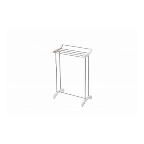 【発売日：2023年11月01日】室内専用タオル物干しスタンド。場所を取らない奥行き24cm。シンプルな形で使いやすい。工具不要ですぐに使えます。干せる目安:フェイスタオル約5枚。サイズ（約）:幅41×奥行24×高さ60cm材質:本体/ステ...