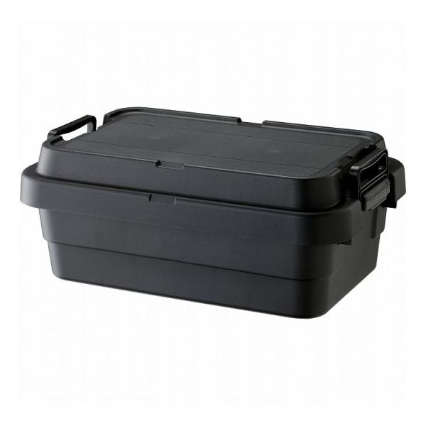 【発売日：2023年06月27日】丈夫でオシャレな収納BOX。浅型サイズ。高さ約24cmのロータイプで棚下のすきまなどにも収納可能。仕切り板（別売り）で中を仕切れる。蓋を閉めた状態で耐荷重100kg。スツールとして使用可能。雨が降っても容器...