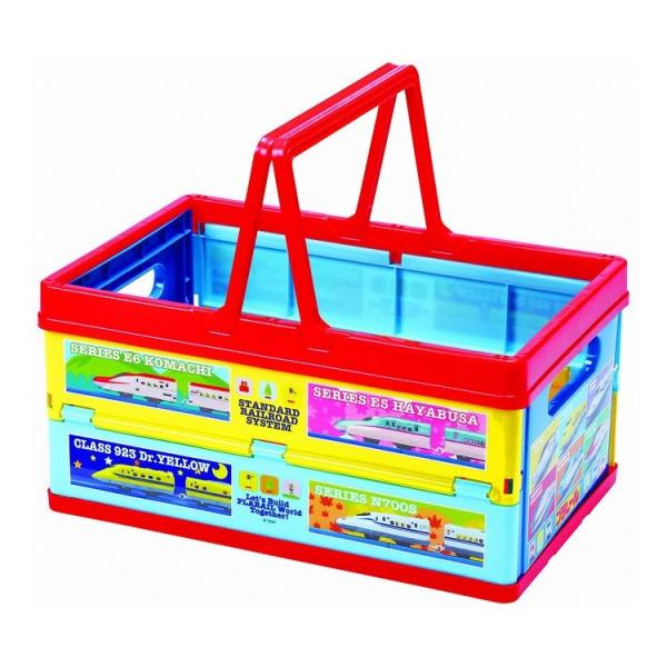 【発売日：2023年12月21日】持ち運びに便利なWハンドル付き。使わない時は折りたたんでコンパクトに収納できます。同商品と積み重ねもOK！組立サイズ(約)幅39×奥行25.5×高さ18.5cm折りたたみ時サイズ（約）幅39×奥行25.5×...