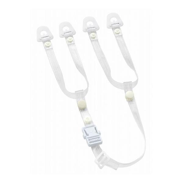 【発売日：2025年06月19日】【仕様】材質：ポリ塩化ビニル（PVC）色：クリア/ホワイト用途：タニザワ製鋲式ヘルメットのあご紐・耳紐交換用セット耳紐のサイズ（約）：D320×W27×8mm（1本あたり）耳紐の重量（約）：6g（1本あたり...