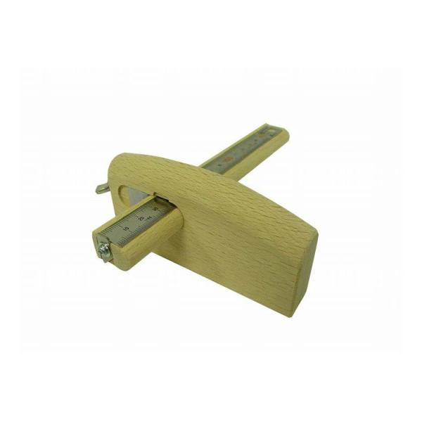 【発売日：2021年12月28日】【商品特長】【製品サイズ(mm)】・長さ180・幅135・高さ58【生産国】日本【材質】本体：木【仕様】用途：筋付け、線引き、罫引き作業の際に目盛：150mm刃厚：1.0mm刃長：11.0mm使用替刃：NT...