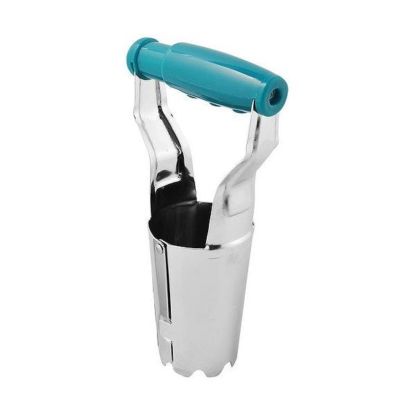 【発売日：2017年04月20日】【商品詳細】■苗植えに最適です。■ワンタッチ開閉式でラクラク穴堀りができます。仕様：60ｍｍ穴用本体：鉄・クロームメッキ、ハンドル：ＡＢＳ樹脂台湾製