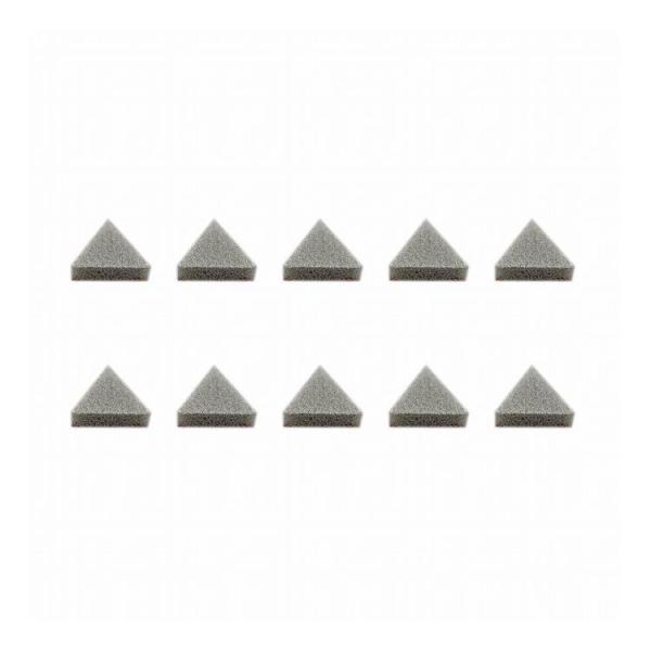 【発売日：2025年06月19日】【商品説明】木材、金属、プラスチック、樹脂材の研磨の際にご利用いただく、ペンサンダー用のスポンジ研磨剤です。形状が三角形なので、先端部は細かい場所に、中央部は面の研磨作業に適しています。番手が240〜320...