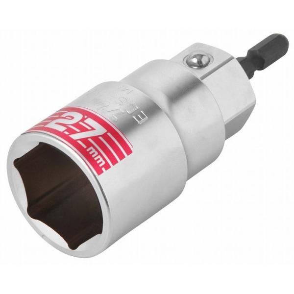 【発売日：2017年04月20日】【商品詳細】呼び寸法：27mm全長：93mm仮締め専用24mmソケット対応Ｍ18ネジ用・小形Ｍ20ネジ用注意：仮締め専用（保証トルク75Ｎ・m）電動ドリルで仮締め後に、24mmレンチを使用し本締めしてくださ...