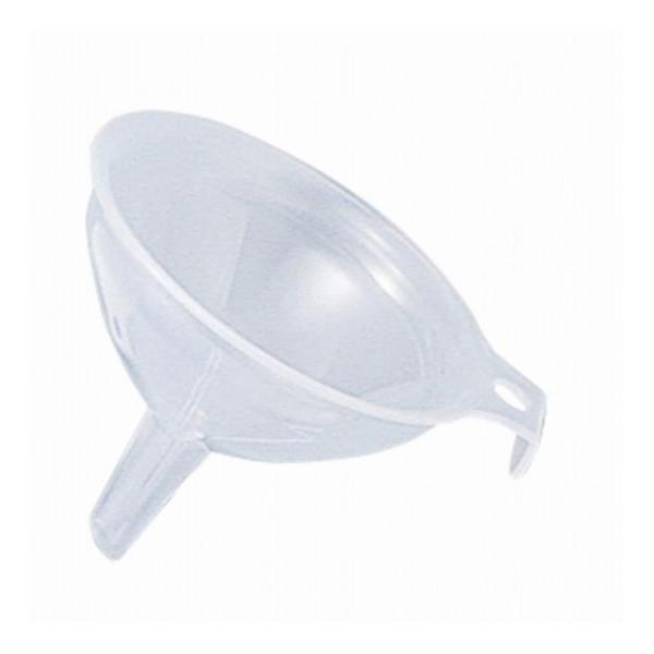 【発売日：2024年12月20日】商品説明口の小さい容器に液体を入れたり、移し替えたりする際にご利用いただくポリプロピレン製ロートです。ろ紙を使ってこし器としての利用や、お米や小麦粉などの粉類にもご利用いただけます。取っ手があるので、安定し...