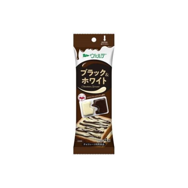 【発売日：2025年06月26日】【商品詳細】濃厚なカカオ風味のチョコスプレッドに、甘いミルク風味のホワイトチョコスプレッドを合わせました。原材料(アレルギー表記含む):【ブラック】砂糖（外国製造）、植物油脂、ココア、全粉乳、カカオマス/乳...