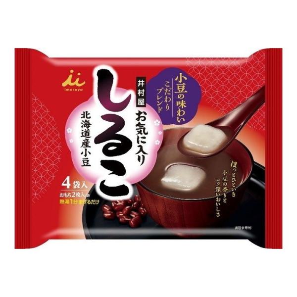 【発売日：2025年06月26日】【商品詳細】熱湯１分の簡単調理。粉末あん・製法の異なる２種類の粉末小豆をブレンドした、小豆のコクと風味豊かな味わいの即席おしるこです。おもち２枚入。買い置きに便利な集積タイプ。原材料(アレルギー表記含む):...