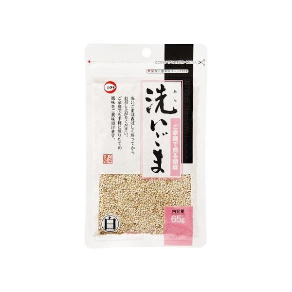 【発売日：2024年11月20日】【商品説明】煎りたての風味をお楽しみ頂く洗いごまは、粒ぞろいで焙煎しやすい状態で包装しています。原材料(アレルギー表記含む)洗いごま（国内製造）保存方法:常温生産国:日本賞味期限:12ヶ月内容量:65g×1...