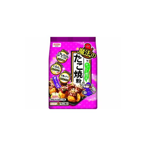 【発売日：2023年05月23日】【商品説明】３つの魔法のわけでおいしいたこ焼が失敗なく作れます。こだわりの配合による、ふわとろりん食感で、くるんと返しやすい。生地がダマになりにくく、簡単便利な小分けパックです。●原材料(アレルギー表記含む...
