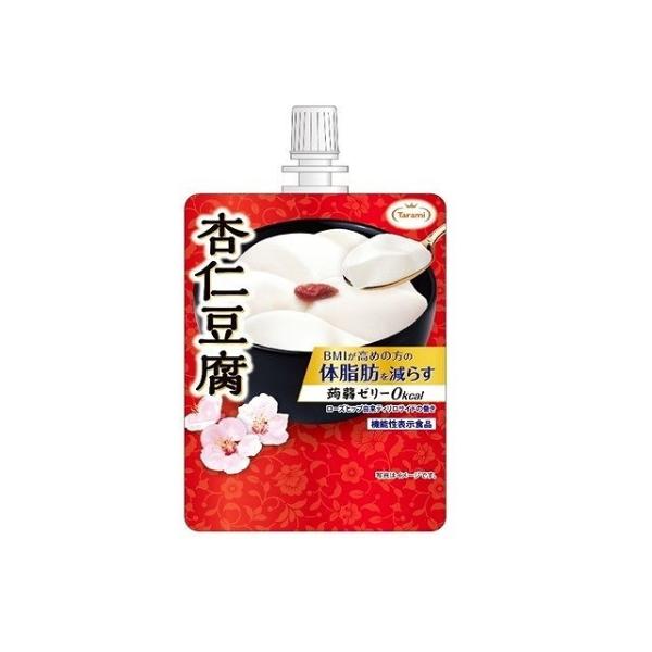【発売日：2024年11月20日】【商品説明】優しい杏仁豆腐の美味しさを楽しみながら、体脂肪を減らす０ｋｃａｌ蒟蒻ゼリーです。杏仁霜を使用し、ふんわり香る杏仁の風味を楽しみながら、ローズヒップ由来ティリロサイドの働きで、ＢＭＩが高めな方の体...