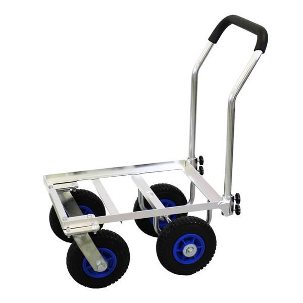 【発売日：2021年12月23日】●製品サイズ：幅390×奥行670×高さ860mm●荷台サイズ：幅390×奥行550mm●製品重量：11kg●積載数：コンテナ1個積み●最大積載重量：80kg●材質：本体/アルミ●タイヤ：ノーパンクタイヤ●...