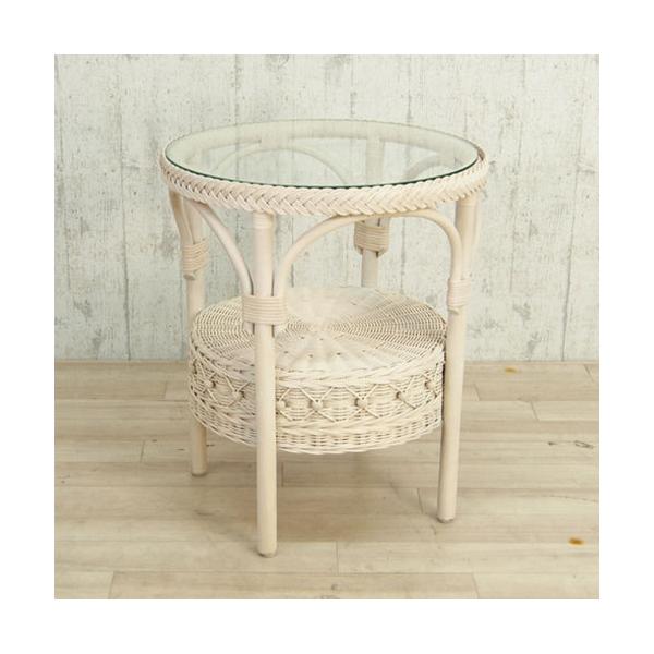 【発売日：2017年03月06日】華やかでかわいらしいガラステーブル。棚部分には本や小物の収納やができて便利。花飾りや観葉植物で演出しても楽しめます。ロマンティックなお部屋はもちろん、ガーリー系、カントリーやナチュラルなど、様々なシーンに合...