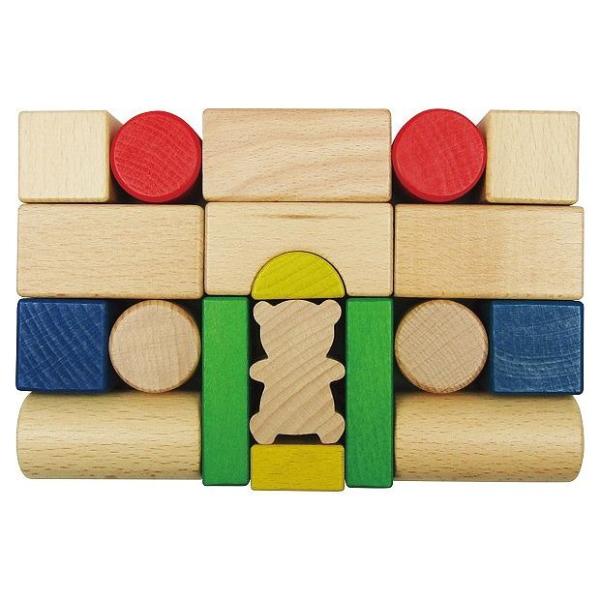 【発売日：2024年11月19日】●現品(最小つみき)約3×3×1.5cm商品材料●天然木(ブナ材)商品内容●つみき20ピース●CE適合品●対象年齢：3歳以上いろいろな形、いろいろな色のつみきを自由に組み合わせて様々な形に作り上げていく知育...