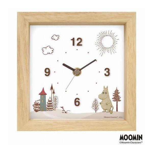 【発売日：2026年01月22日】●スイープムーブメント採用●壁掛け使用可●単3電池1本使用(別売)●(株)アートプリントジャパン人気のウッドパーツシリーズにムーミンの卓上クロックが新登場。インテリアとしても合わせやすいシンプルで落ち着いた...