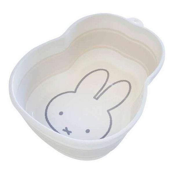 【発売日：2026年01月22日】折り畳んでコンパクトに保管できるミッフィーの桶です●本体＝ポリプロピレン樹脂、接合部分＝スチレン系熱可塑性エラストマー●現品約24.5×32×11.9cm