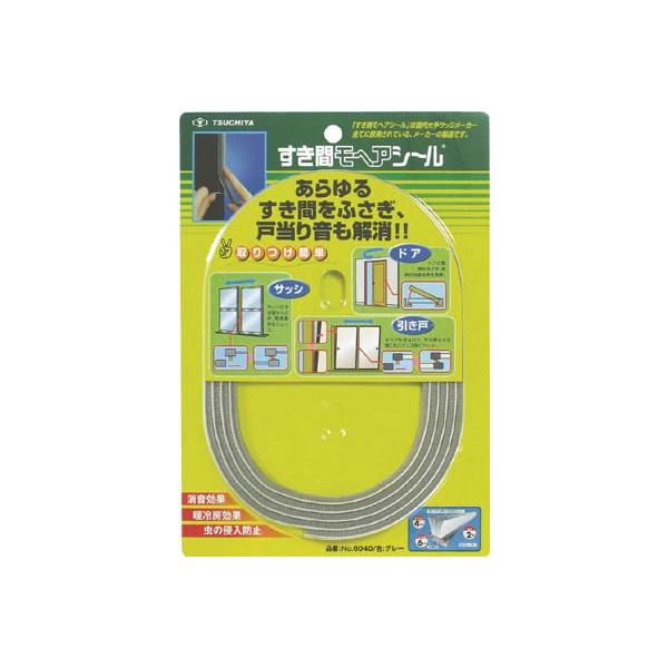 【発売日：2015年08月21日】【メーカー型番】NO6060-GR【JANコード】4562144560025【ブランド】槌屋　【特徴】●緻密なモヘアがわずかなすき間にもフィットし、不均等なすき間もバランスよく塞ぎます。●サッシ、建具メーカ...